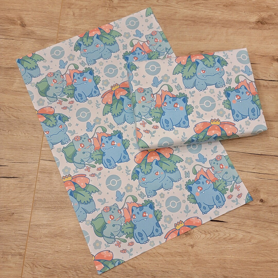 Pokemon Gift Wrap Sheets | Pokemon Wrapping Sheets | PKMN Gift Wrap ...