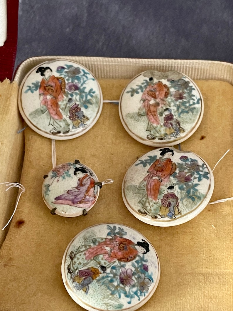 Vintage Japanese Buttons - Etsy