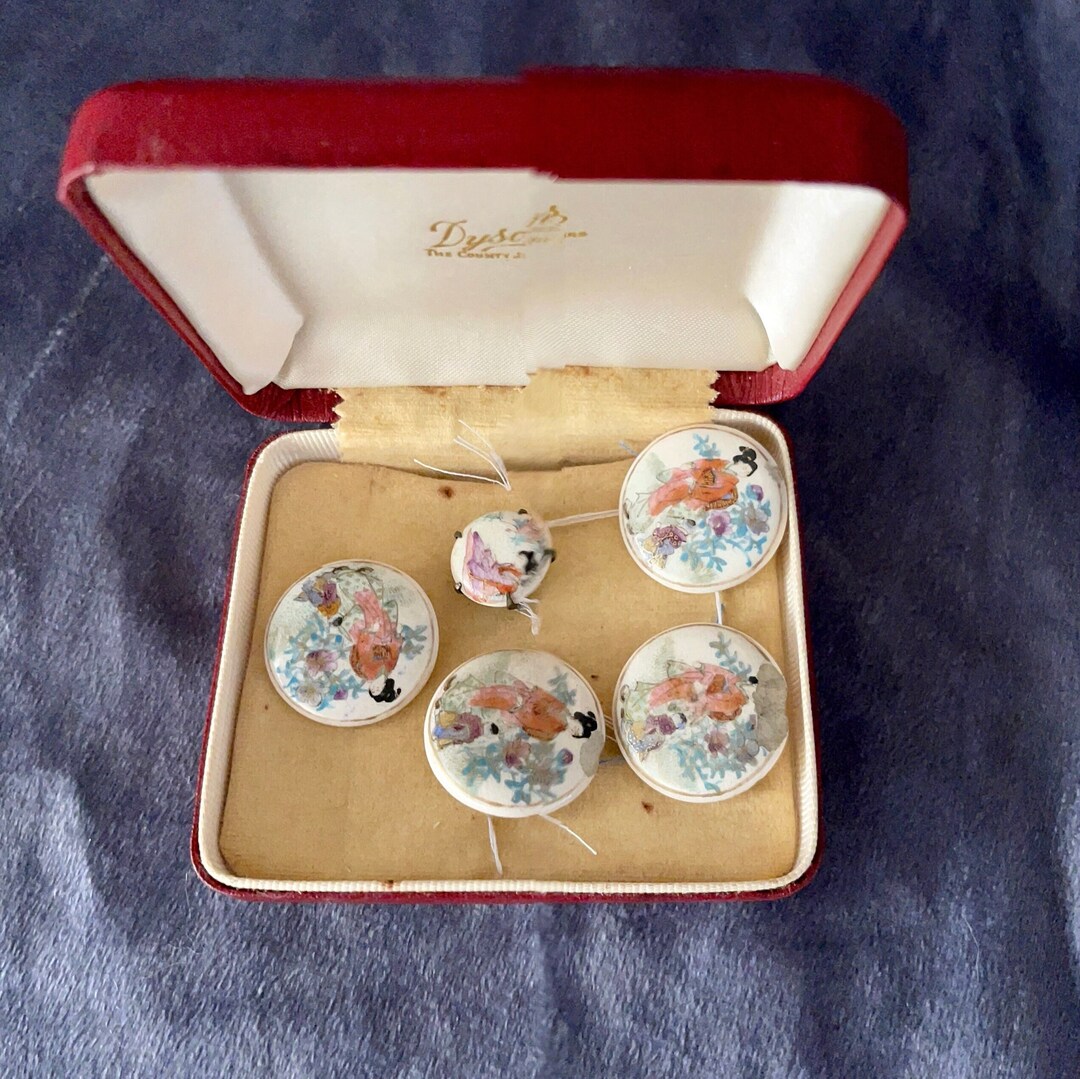 Vintage Japanese Buttons - Etsy