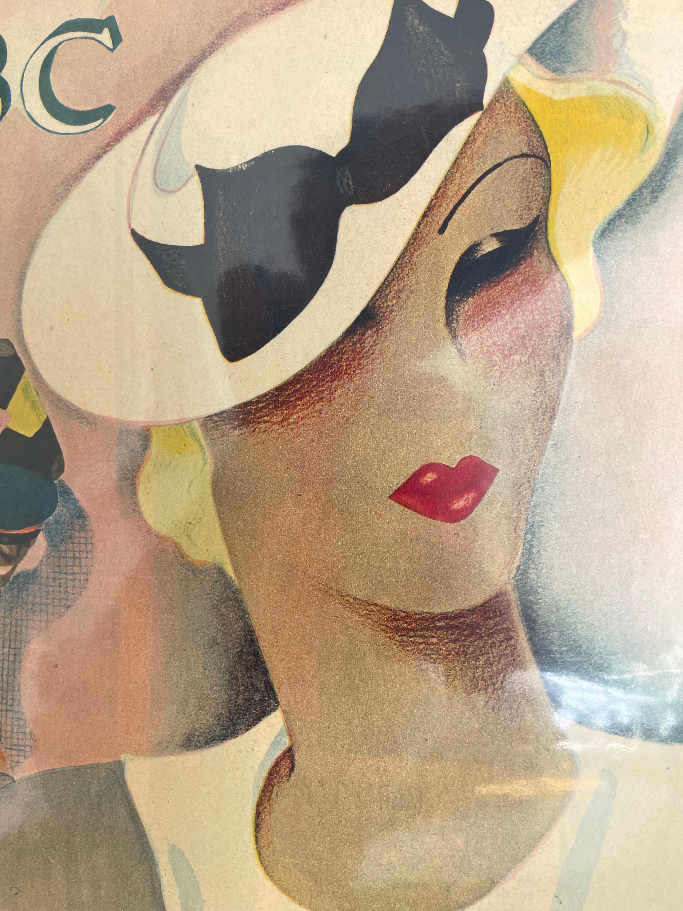 Original Art Deco Magazine Cover C1930 - Etsy