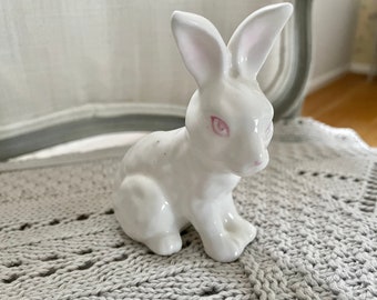 Victorian Style White Rabbit Hanging Decoration, Vintage Shabby-chic ...