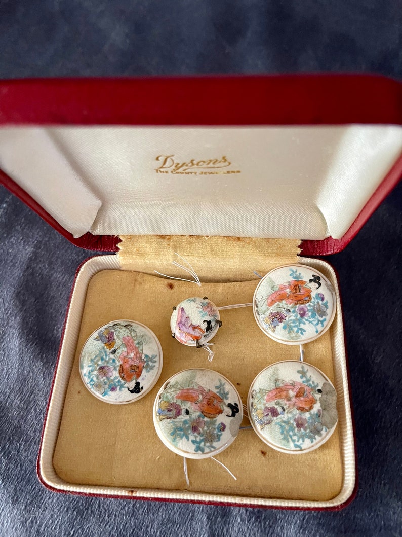 Vintage Japanese Buttons - Etsy