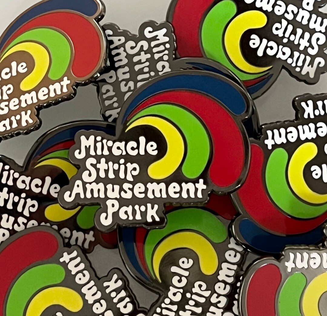 MSAP Logo Hard Enamel Pin 2 Miracle Strip Amusement Park - Etsy