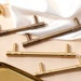 Diamond Shaped Cabinet Handles Pulls Aged Brass Rhombic Handles Drawer ...