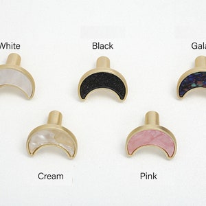 Star Moon Clouds Cabinet Knobs, Nursery Room Knobs Drawer Handle Pull ...