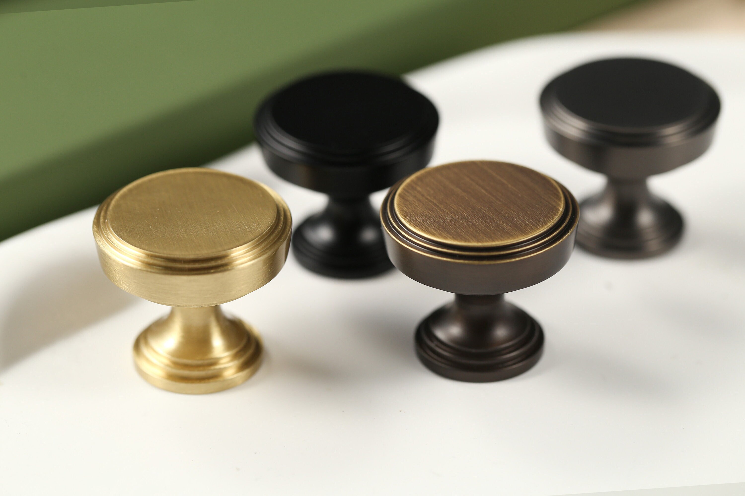 Modern Brass Cabinet Handles Pull, Gold Brass Door Handles, Drawer ...