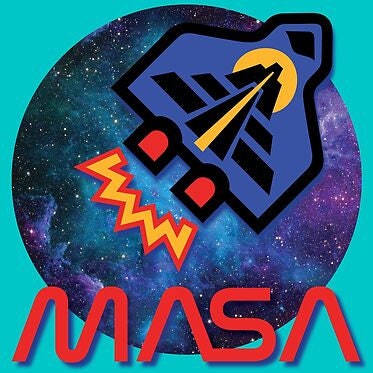 NASA. MASA Sticker Space Shuttle Mayan Temple Laptop Water - Etsy