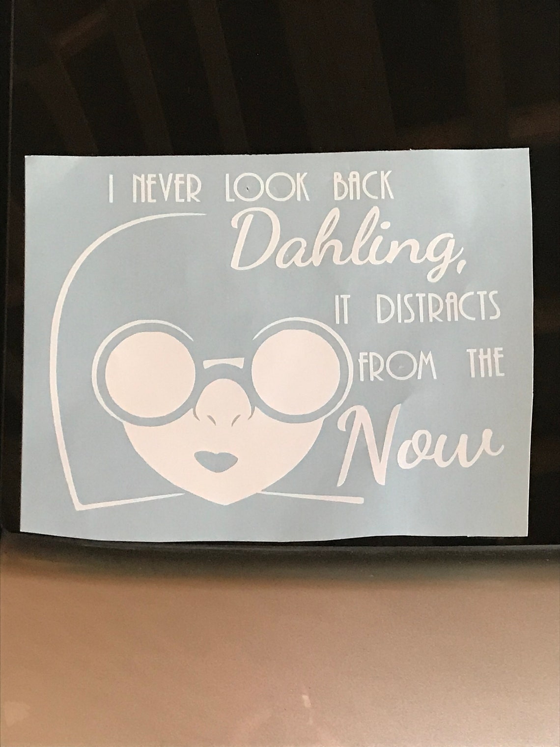 Edna Mode the Incredibles Decal - Etsy