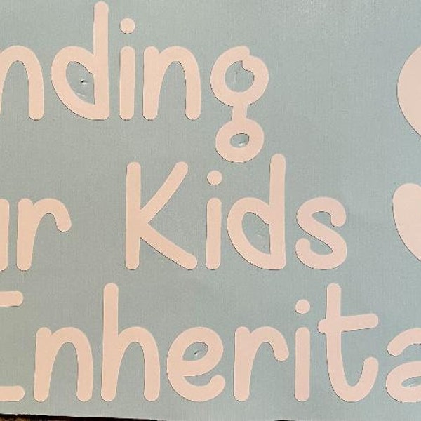 Spending the Kids Inheritance Svg - Etsy