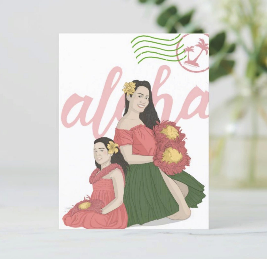 Aloha Postcards (3 Pack) - Etsy