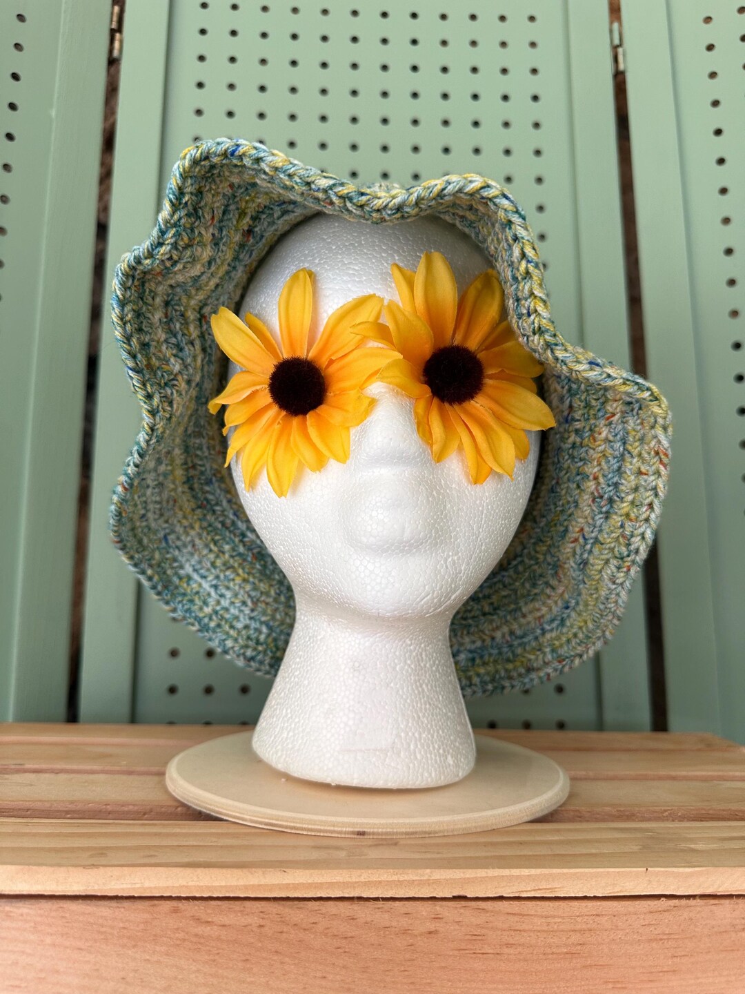 Handmade Crochet Cotton Bucket Hat - Packable Sun Hat - Etsy