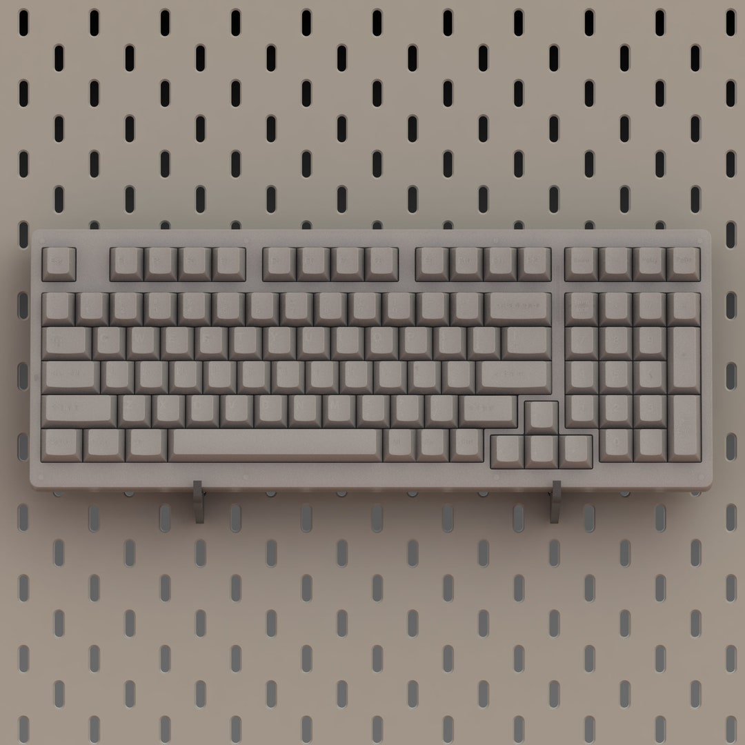 Keyboard Mounting Bracket for Ikea Skadis Organizer Pegboard 2 PCS ...