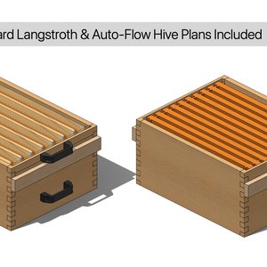 DIY Automatic Flowing Beehive Detailed PDF Plans 200+ Pages Guide for ...