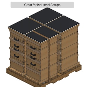 DIY Automatic Flowing Beehive Detailed PDF Plans 200+ Pages Guide for ...