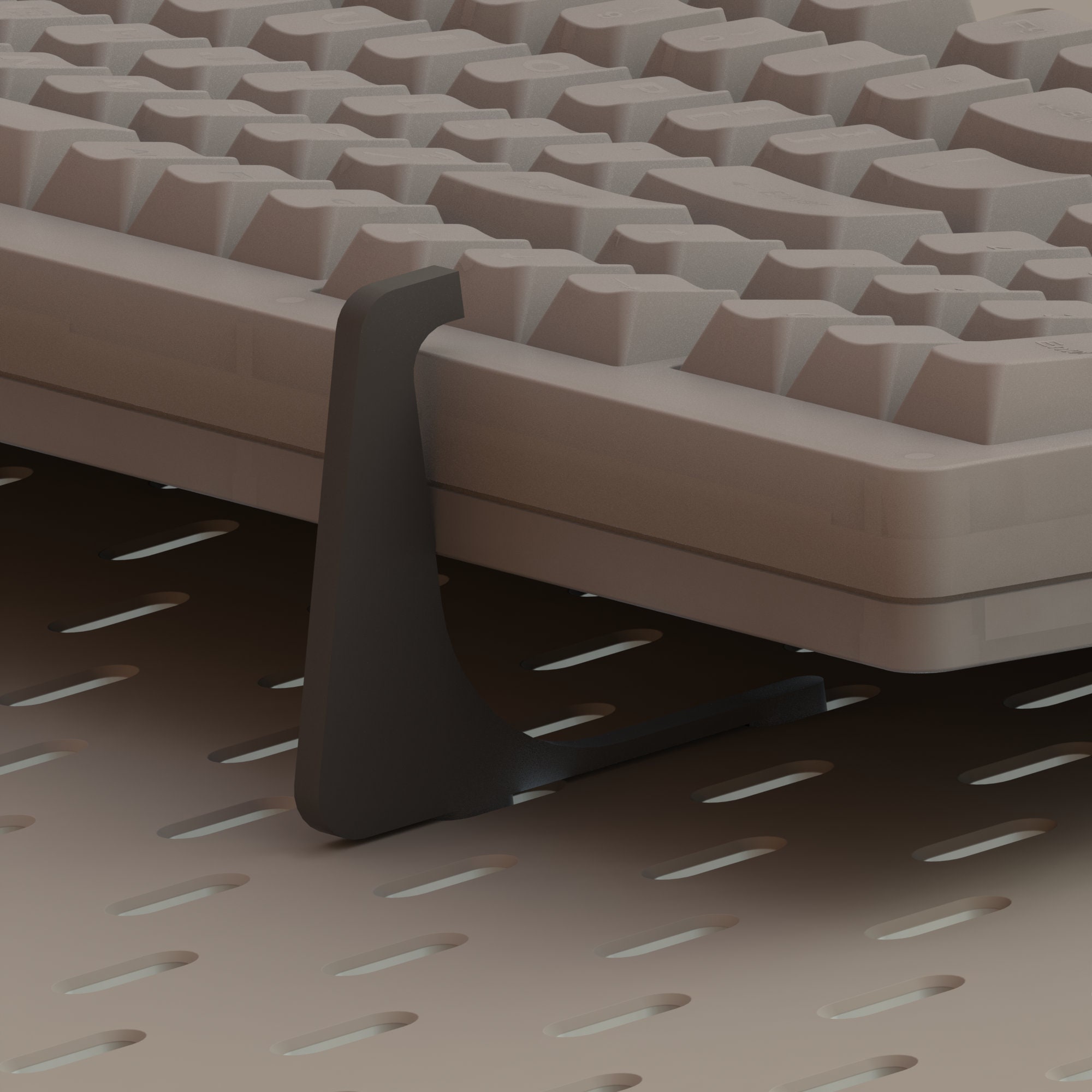 Keyboard Mounting Bracket for Ikea Skadis Organizer Pegboard 2 PCS ...