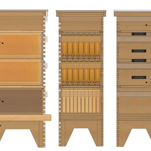DIY Automatic Flowing Beehive Detailed PDF Plans 200+ Pages Guide for ...