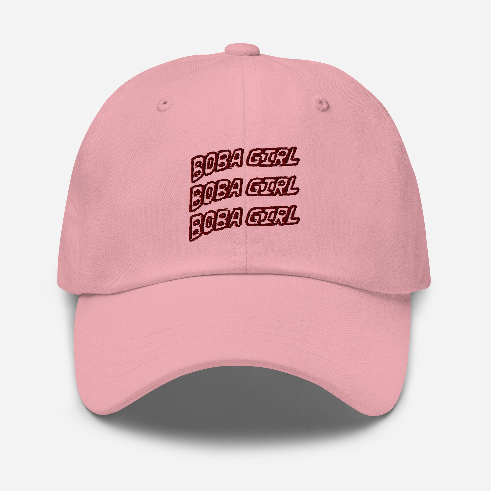Embroidered Boba Girl Cap, Retro Design, Boba Lover Gift, Gift for ...