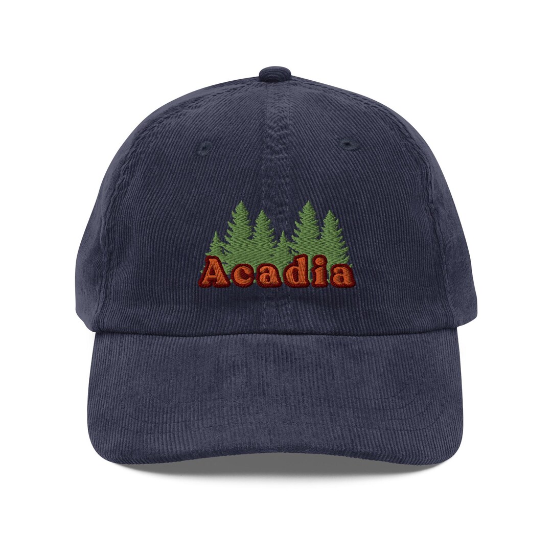 Acadia National Park Vintage Corduroy Cap,acadia,us National Park Hat ...