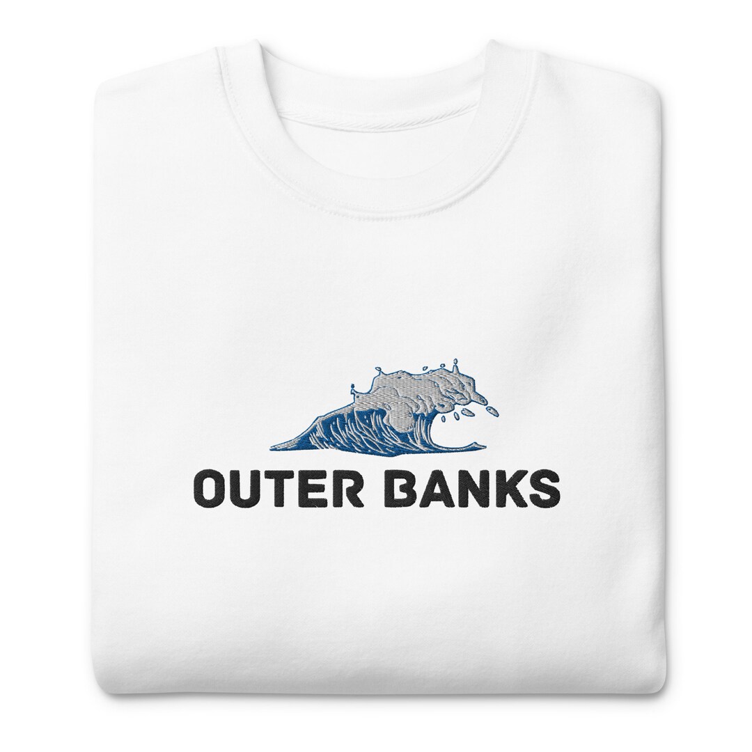 Outer Banks Embroidered Sweatshirt, Outer Banks Gifts, Beach Gifts ...