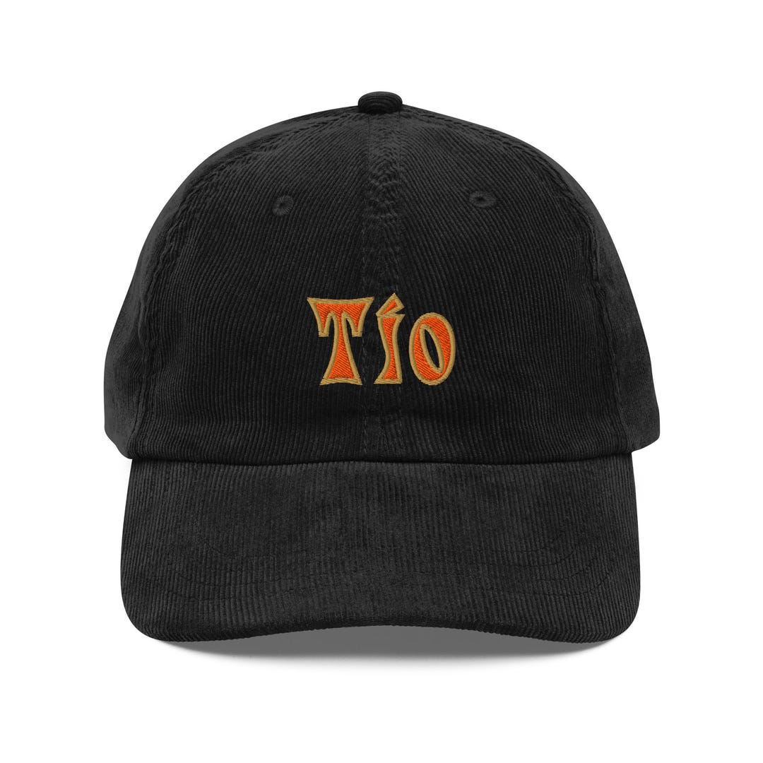 Tío Retro Embroidered Vintage Corduroy Cap,tío Hat,tío,tío Gifts,uncle ...