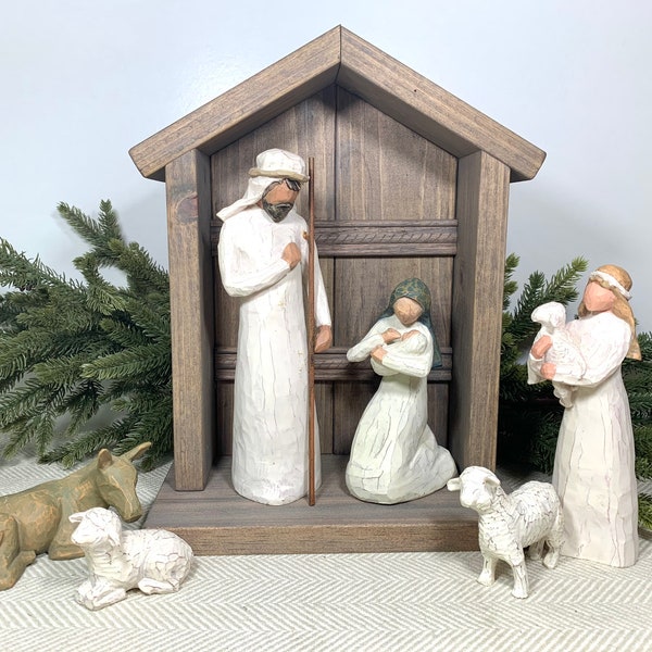 Nativity Stable - Etsy
