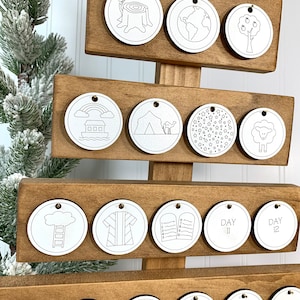 Jesse Tree Ornaments and Tree /correspond With Unwrapping the Greatest ...