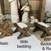 Nativity Manger /cradle for Willow Tree Nativity Wood Manger for Willow ...