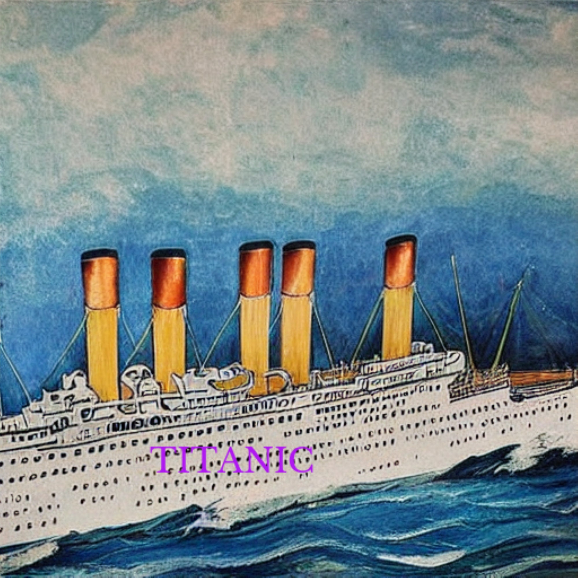 Titanic Drawing