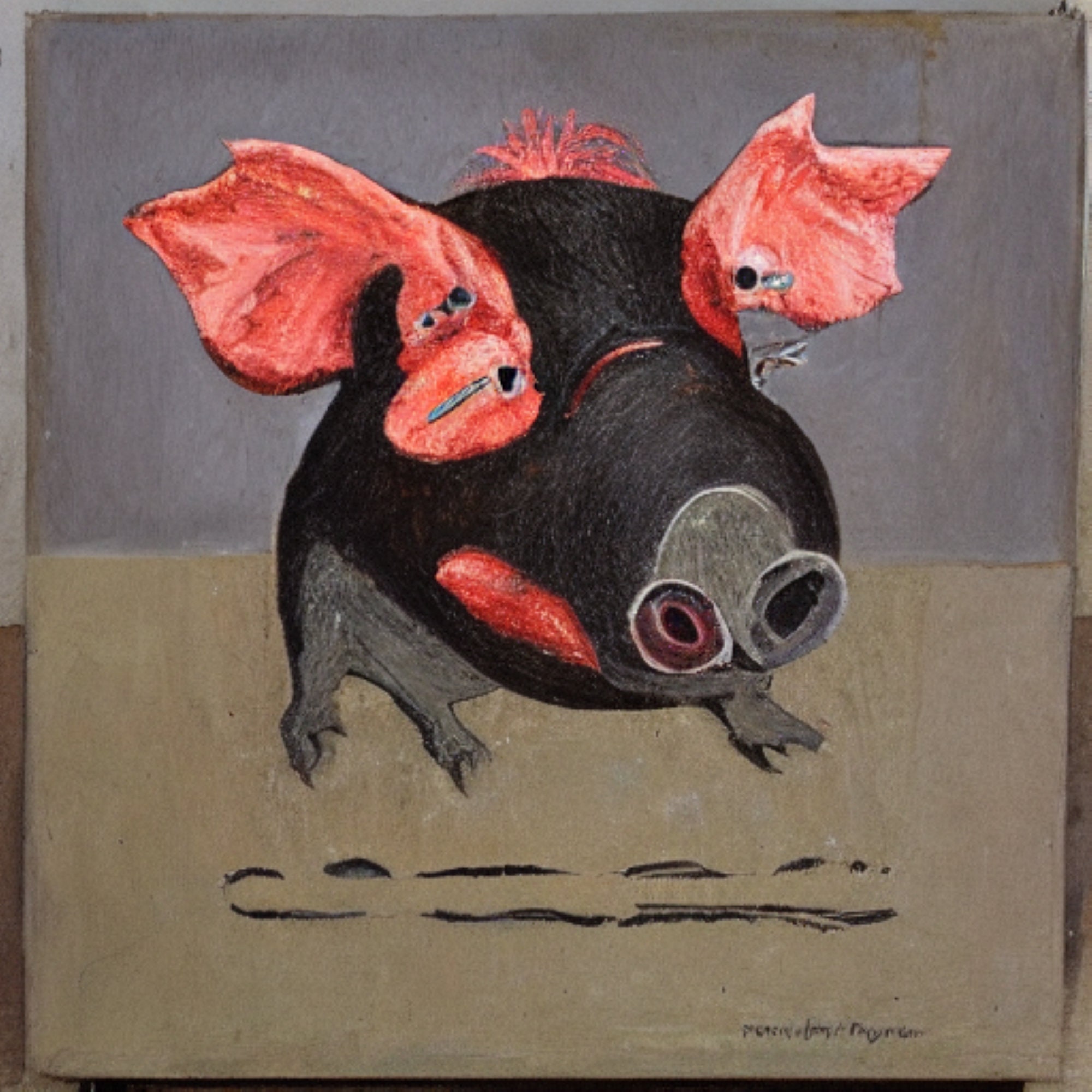 Pig Print, Farm Animal Prints, Animal Art Print, Printable Wall Art ...