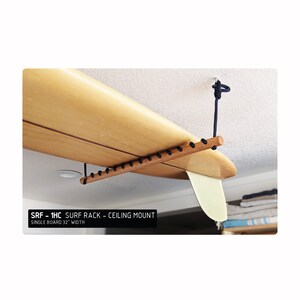Ceiling Mount Surfboard Rack / Hostel Surfboard Rack / Hotel Surfboard ...
