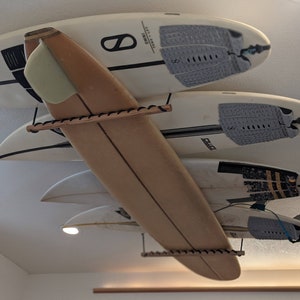 Ceiling Mount Surfboard Rack / Hostel Surfboard Rack / Hotel Surfboard ...