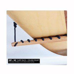 Ceiling Mount Surfboard Rack / Hostel Surfboard Rack / Hotel Surfboard ...