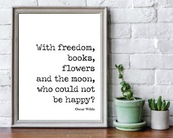Oscar Wilde Quote | Etsy