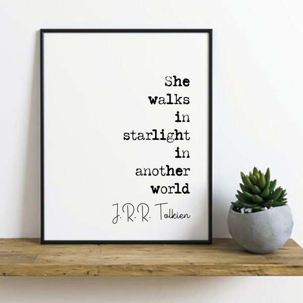 J R R Tolkien Quote - Etsy