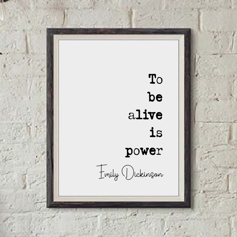 Emily Dickinson Quote - Etsy
