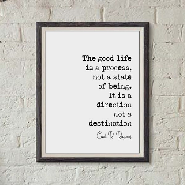 Carl Rogers Quote - Etsy