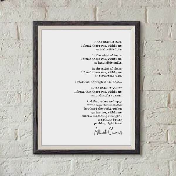 Albert Camus - Etsy