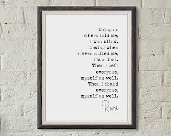 Rumi Quote Rumi Poetry Lesbian Art LGBT Art Art for - Etsy