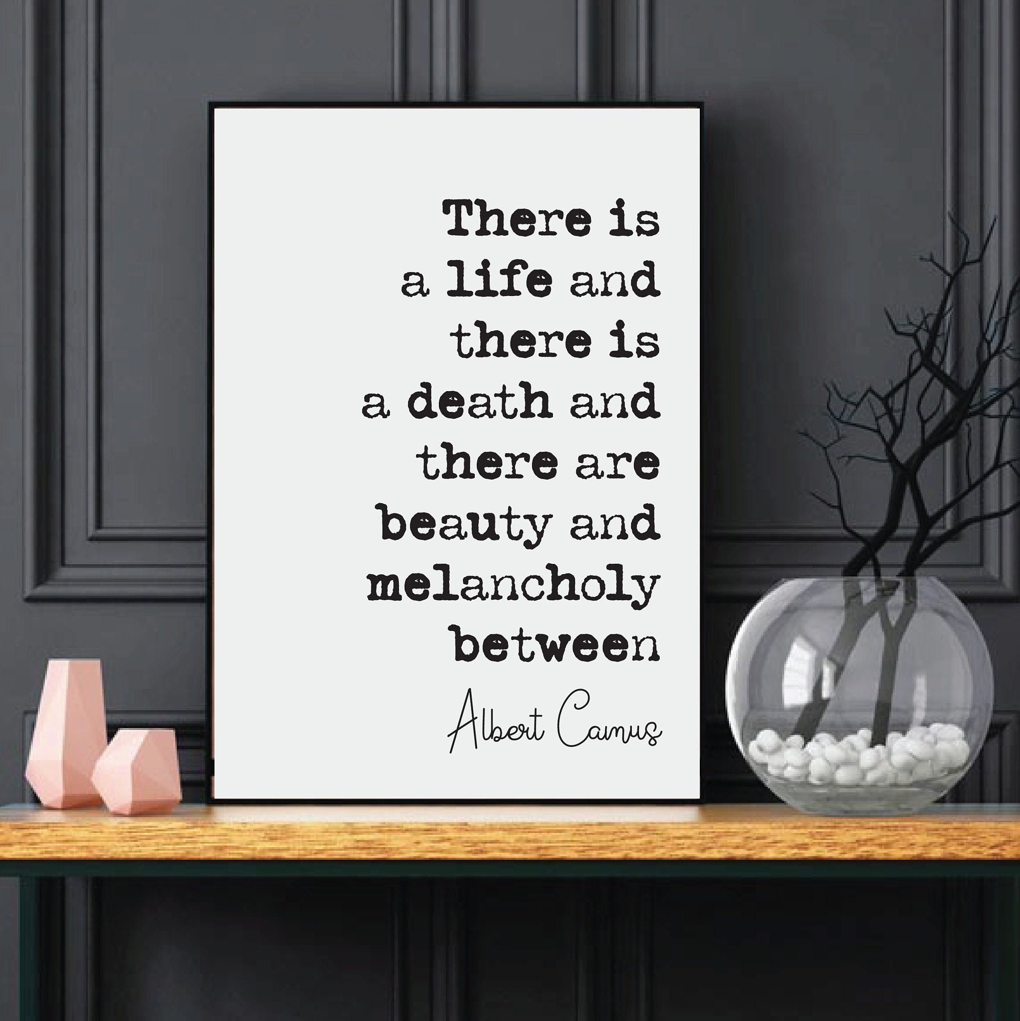 Life Asked Death Quote