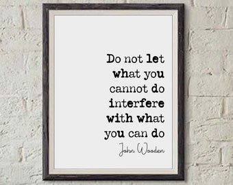 John Wooden Posters - Etsy