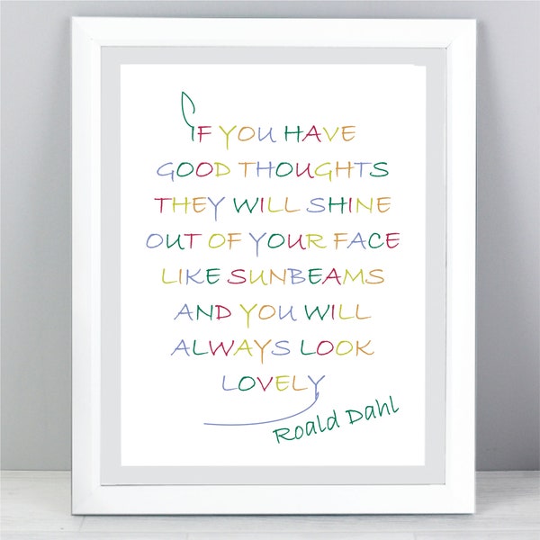 Roald Dahl Quote - Etsy