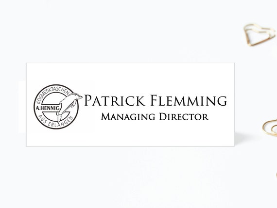 Personalised Business Event Place Cards Custom Logo Place - Etsy