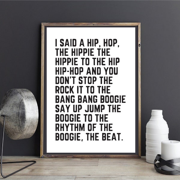 Rapper Poster - Etsy UK