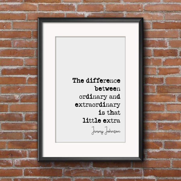 Difference Between Ordinary and Extraordinary is a Little Extra - Etsy Difference Between Ordinary and Extraordinary is a Little Extra - Etsy