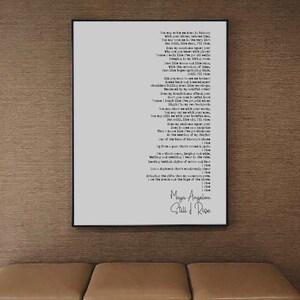 Maya Angelou Poem Print Still I Rise Quote Print and Still Like Dust I ...