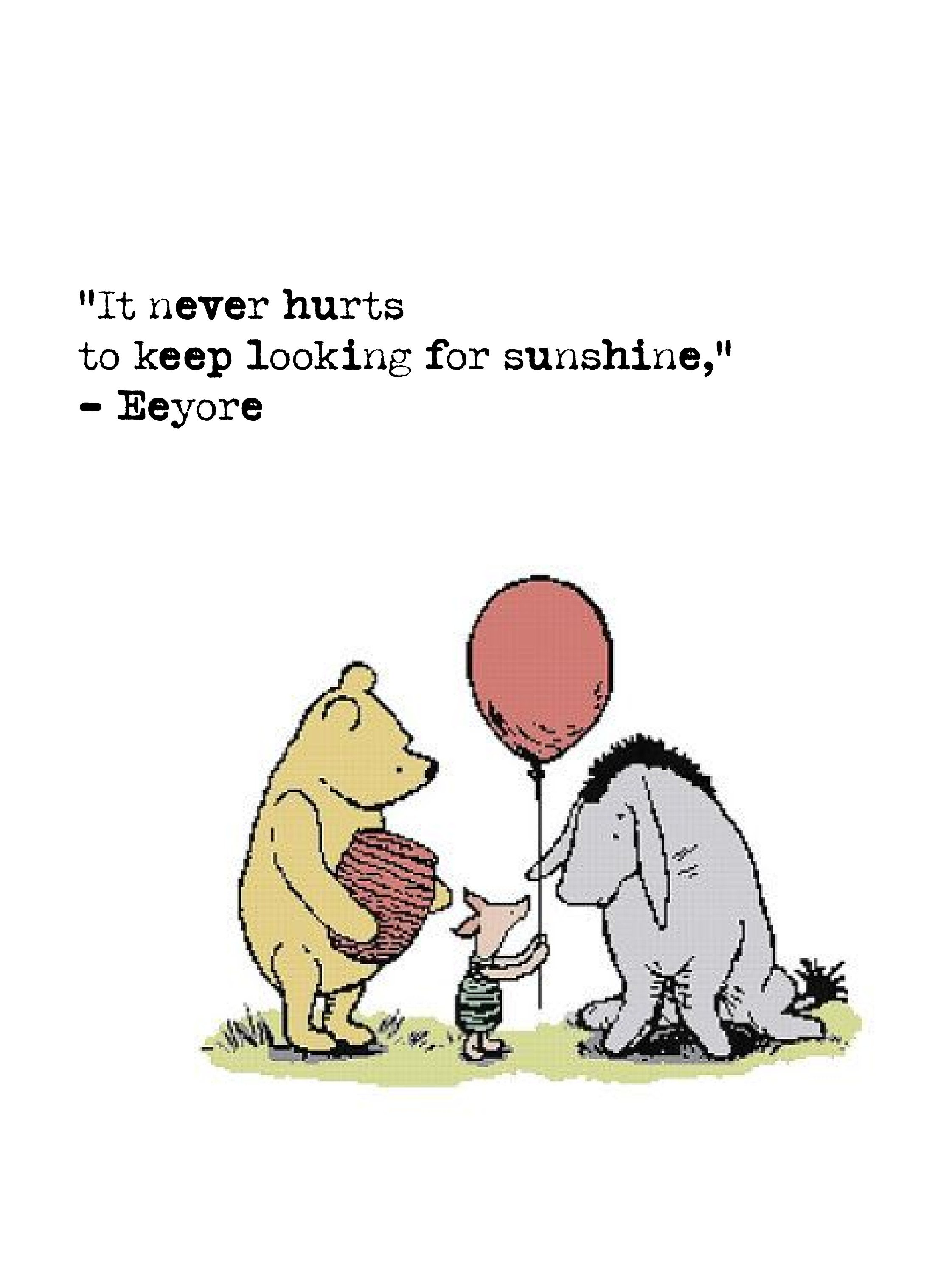 Eeyore Winnie The Pooh Quotes