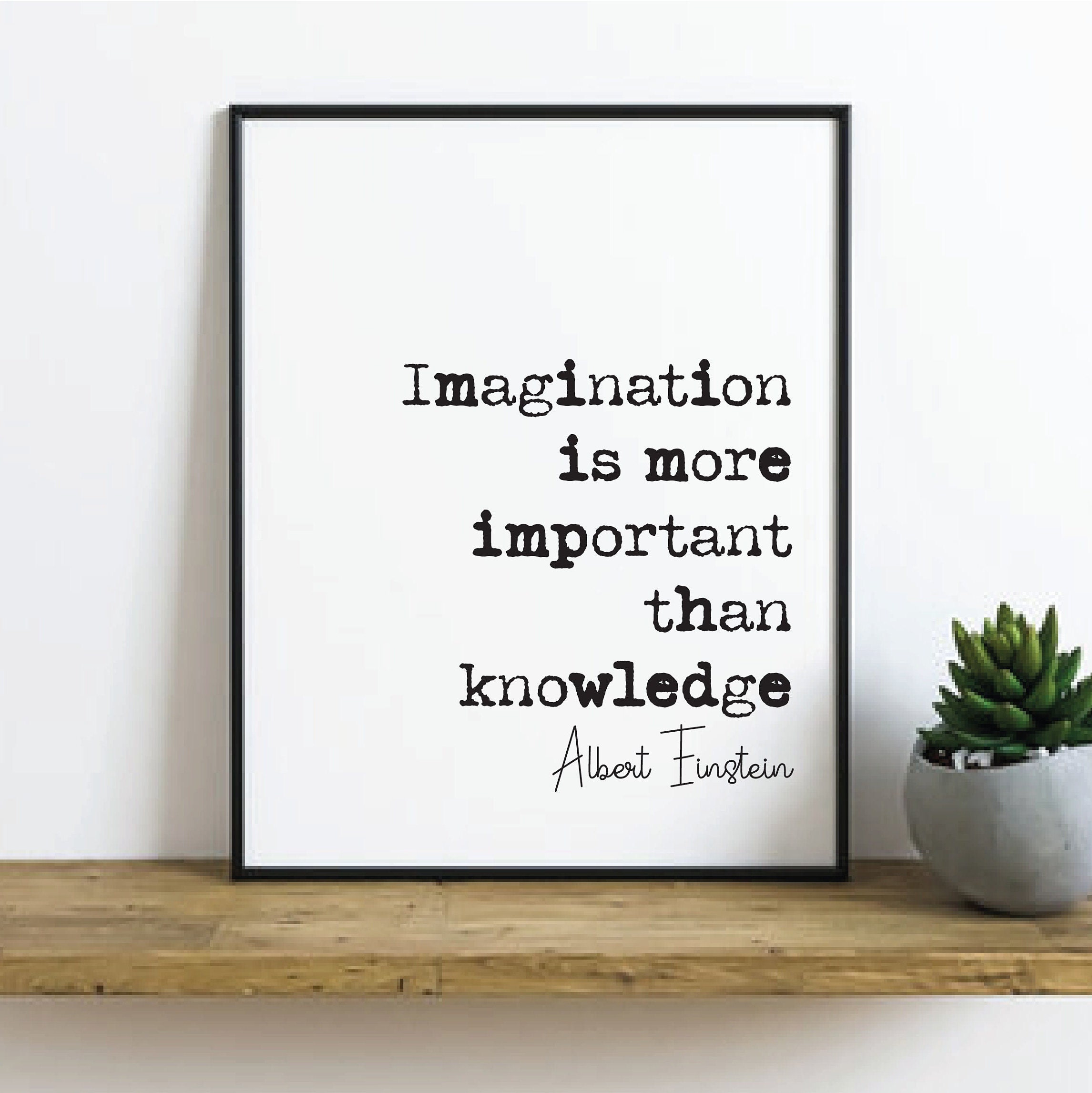 Einstein Quotes Imagination