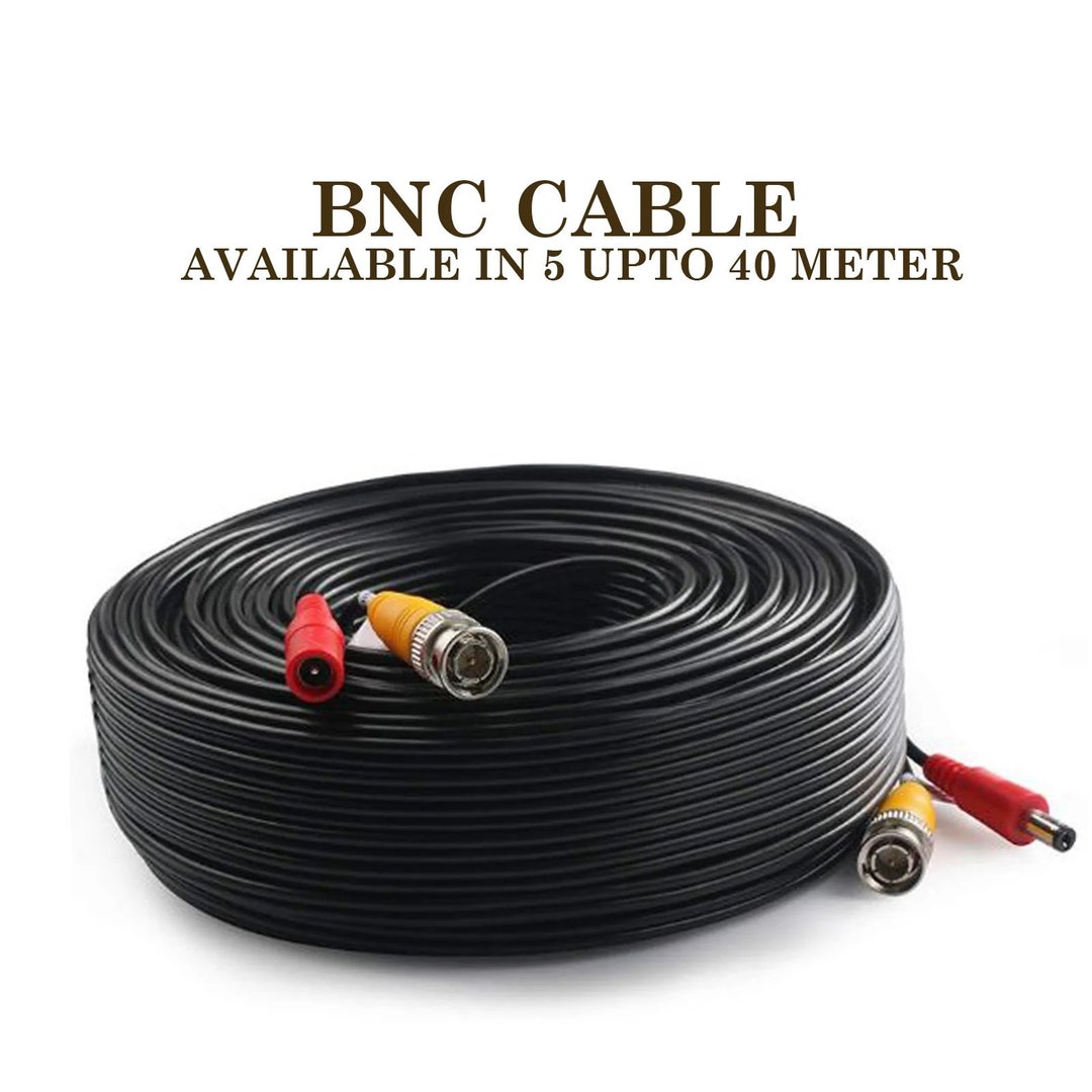 5M-40M BNC DC Power Lead Cctv Security Camera DVR Video Record ...
