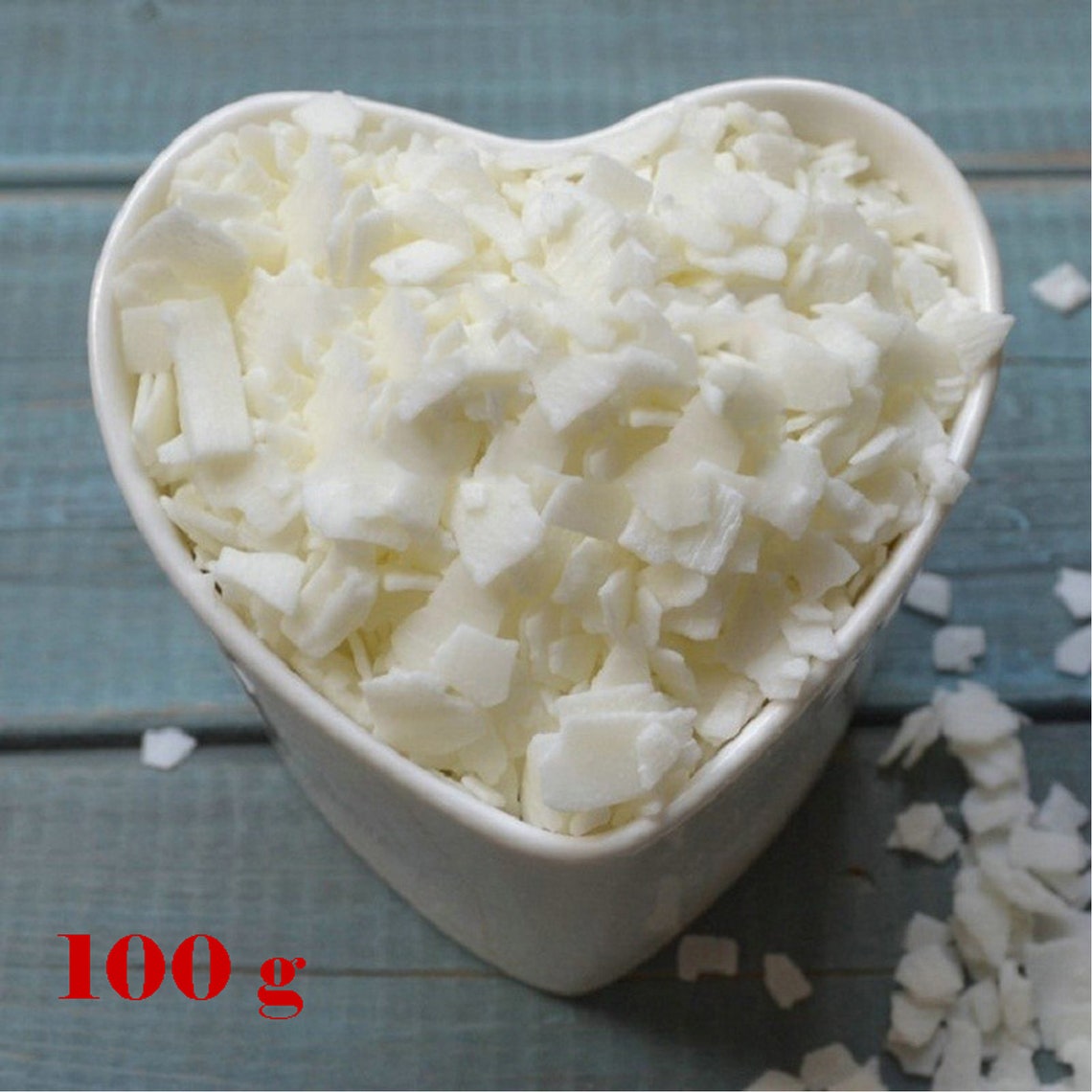 100gm Soy Wax 100% Pure Smokeless Natural Soy Wax Flakes Clean - Etsy