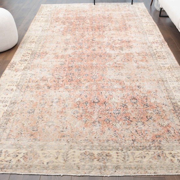 Distressed Rug - Etsy